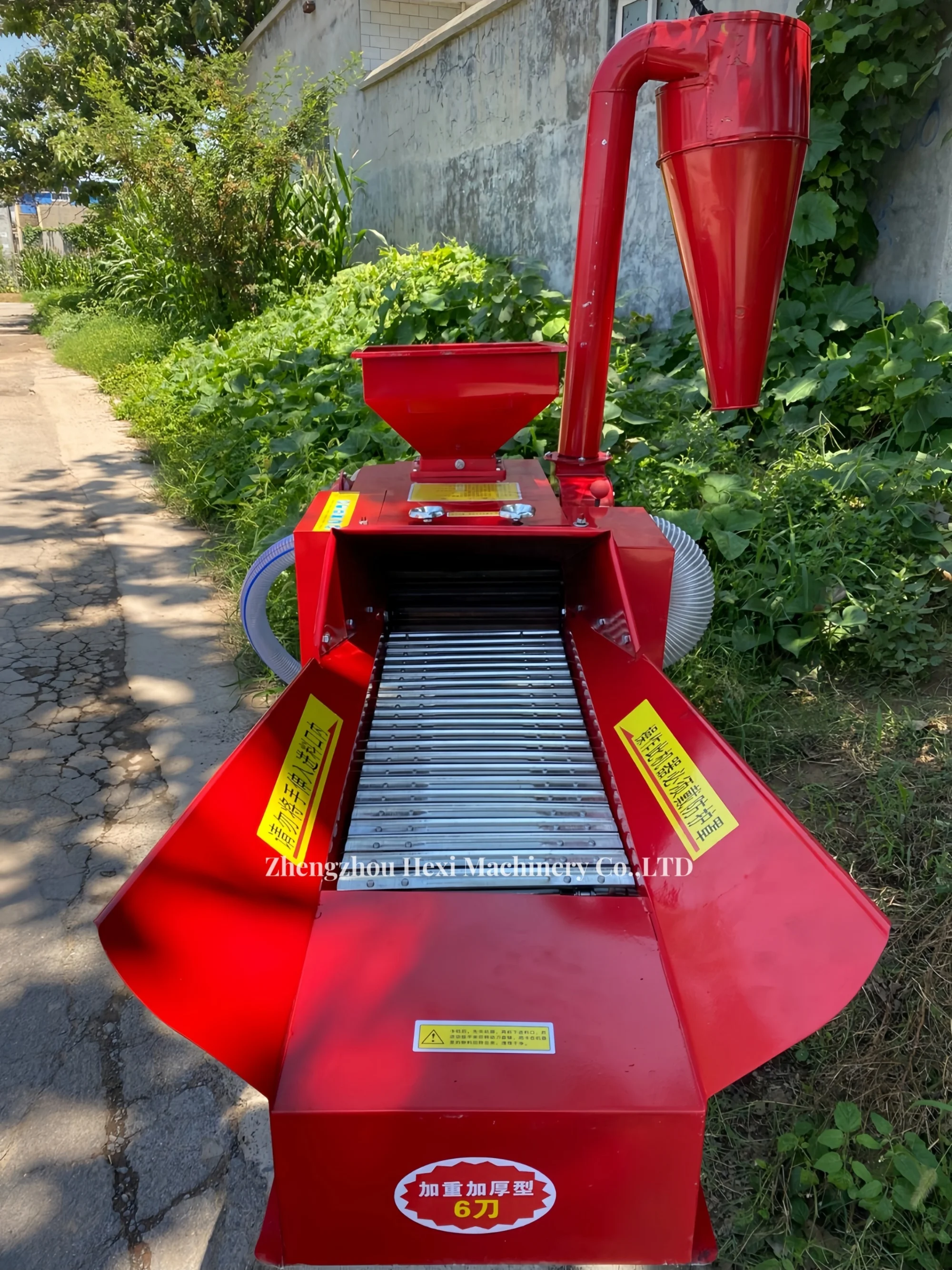 Hexi Grass Crusher Hay Chopping Straw Crusher Feed Hammer Mill Grain ...