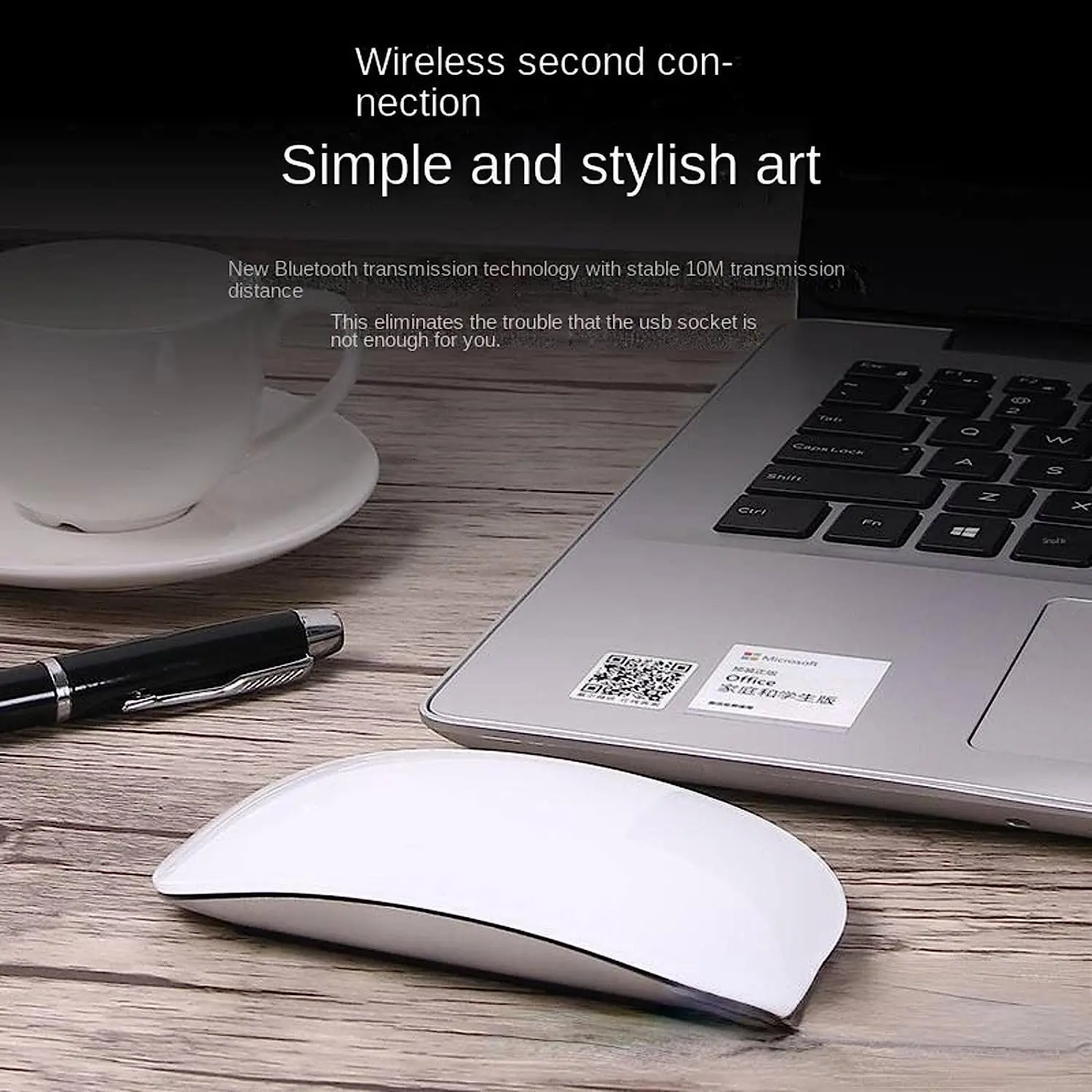 Ultra Slim Wireless Bluetooth Touch Mouse Magic Control Bluetooth ...