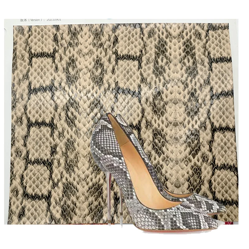Alibaba.com: 0.8mm Snake Skin Embossed Vegan Faux PU Leather, Synthetic ...