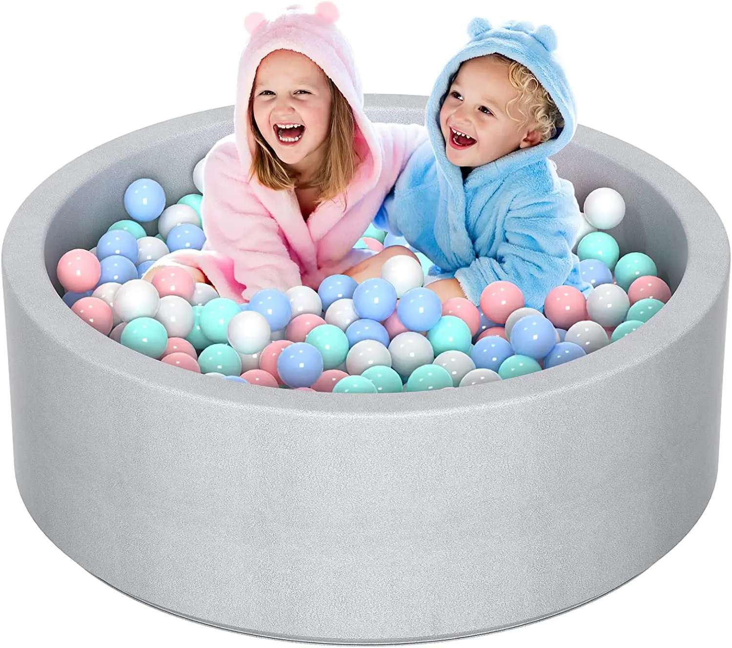 Indoor Soft Round Foam Children Playground Ball Pit for Baby Toddler ...