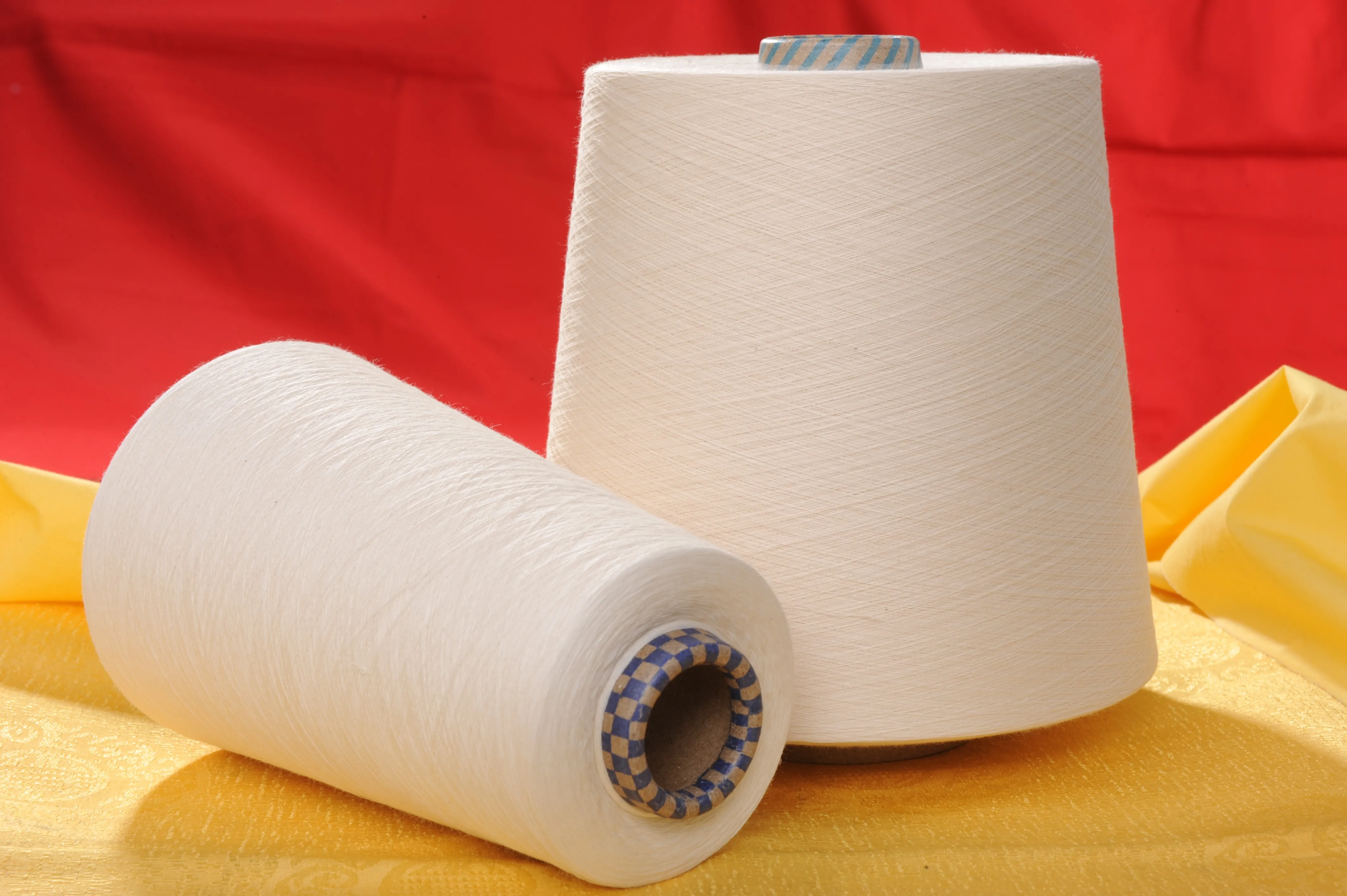 80s/1 100% Xingjiang Long-staple Cotton Combed Compact Yarn For Dyed ...