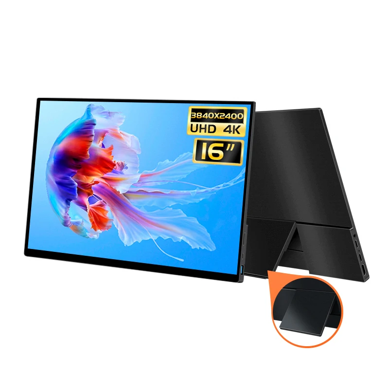 16:10 Wuxga Uhd 4k Invisible Stand Gff Full Laminated Touch Screen Extender External Display ...