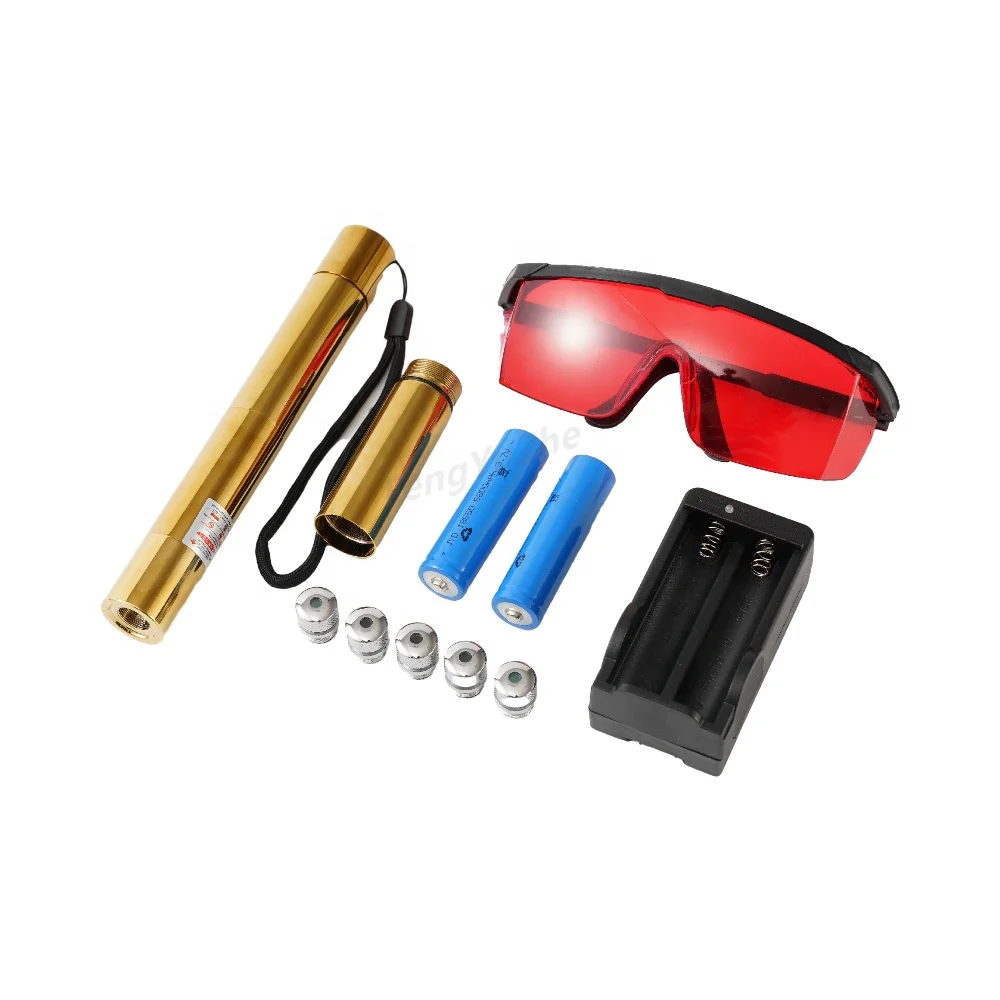 High Quality 450nm Blue Laser Copper Body Multi-pattern Laser Light Pen ...