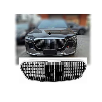 Abs Maybach Style Front Bumper Grille For 21 Mercedes Benz S Class W223 ...