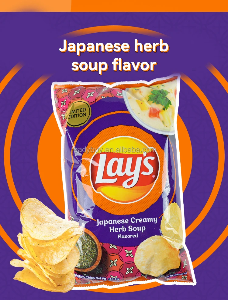 Lay's Chips Korean Grilled Chicken Flavor Fruit & Vegetable Snacks In ...