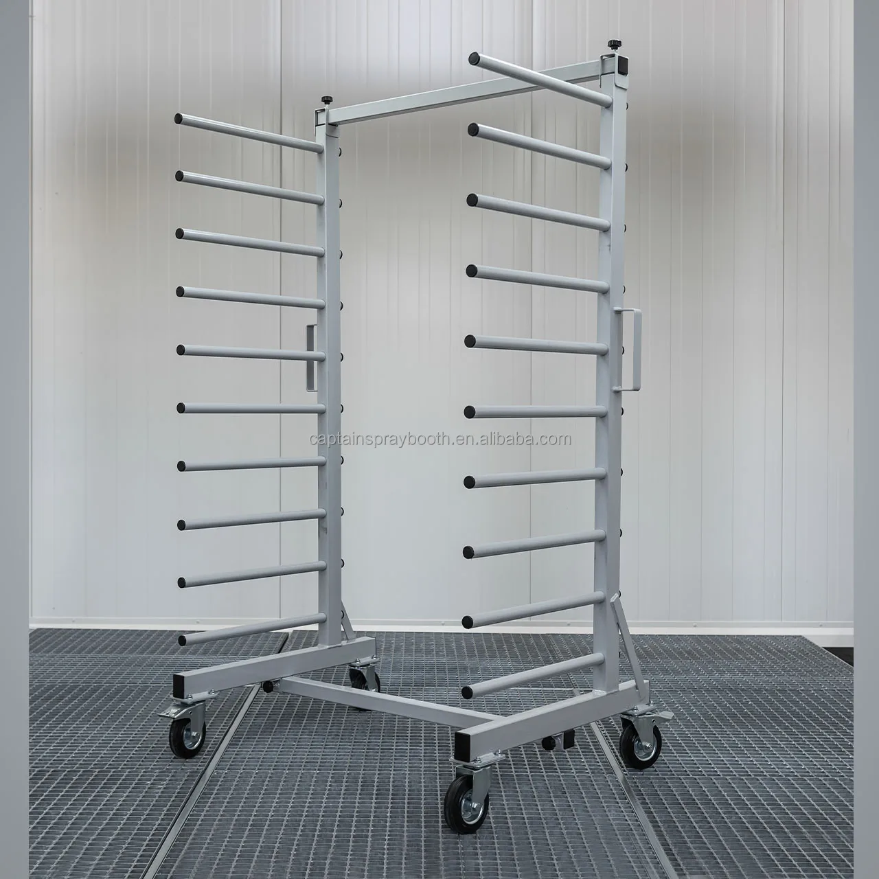 Stainless Steel Flexible Drying Trolley - 500kg Safe Load