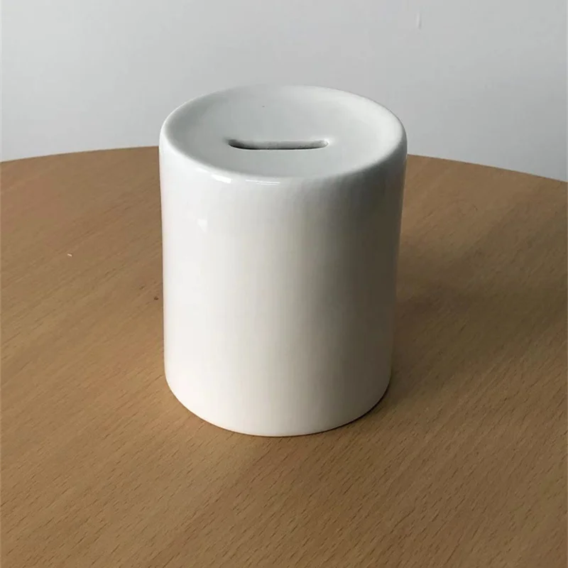 High Quality Personalized Sublimation Blank Saving Pot Ceramic Piggy ...