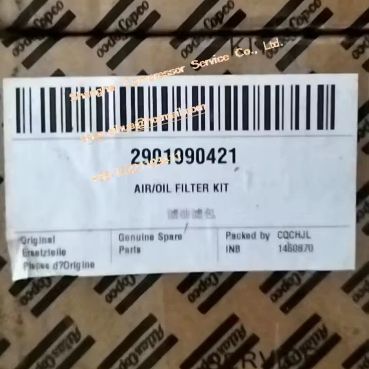 atlas copco genuine original air/oil filter kit service Kits with spare ...