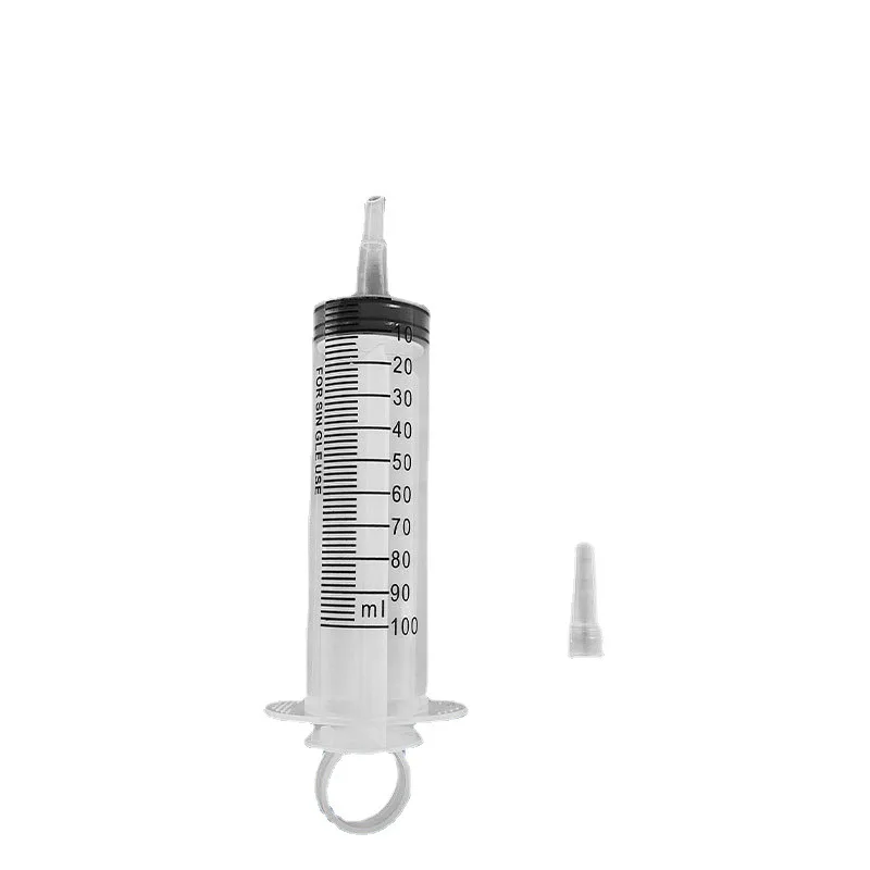 100ml Large Caliber Dispensing Syringe - Transparent PVC