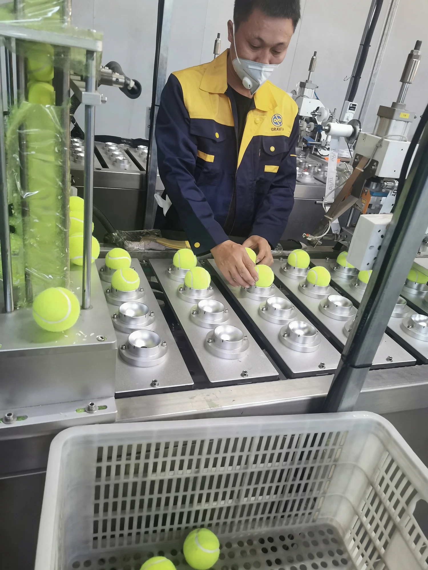 Tn01 Itf Approval Tournament Tennis Ball P45 High Visibility Felt Woven ...