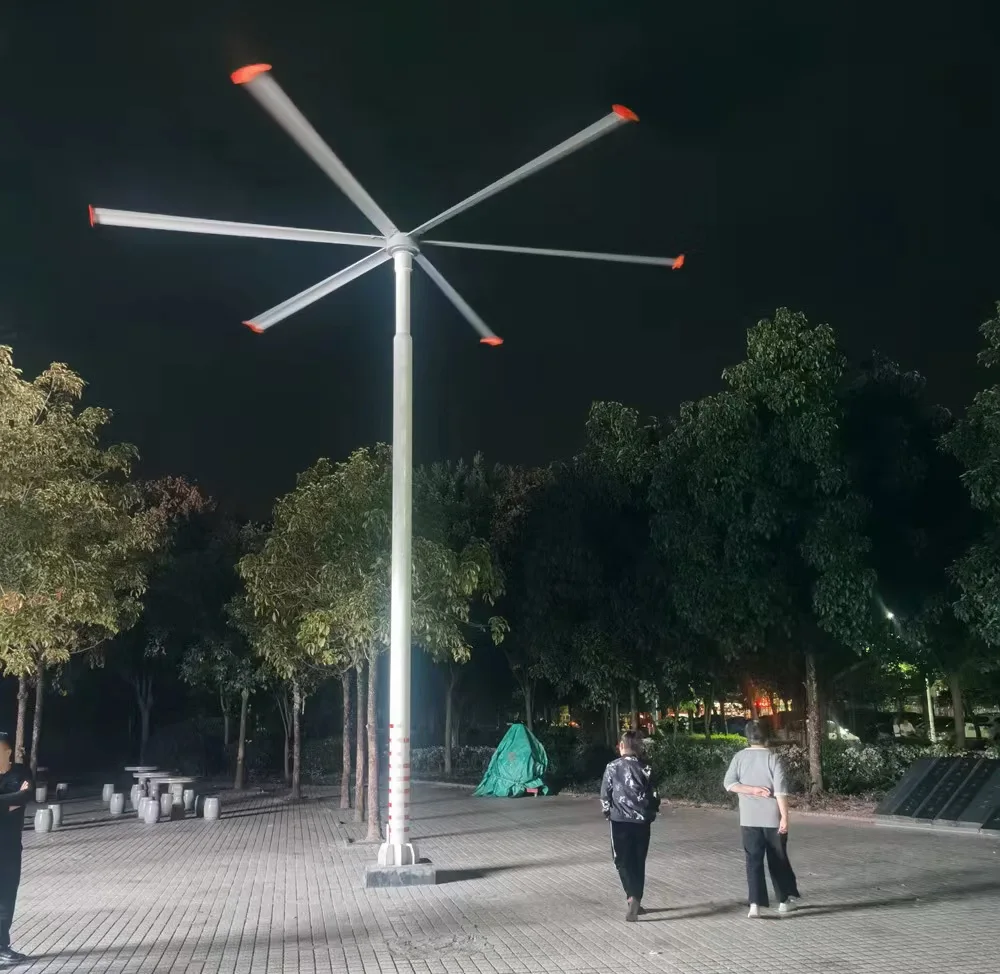 220v High Airflow PMSM Motor - 16ft Ceiling Fan by FJDIAMOND