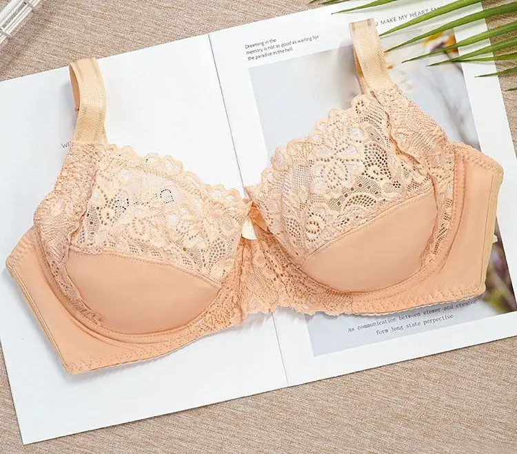 Breathable And Comfortable Ladies Plus Size Underwear Bras No Padding ...