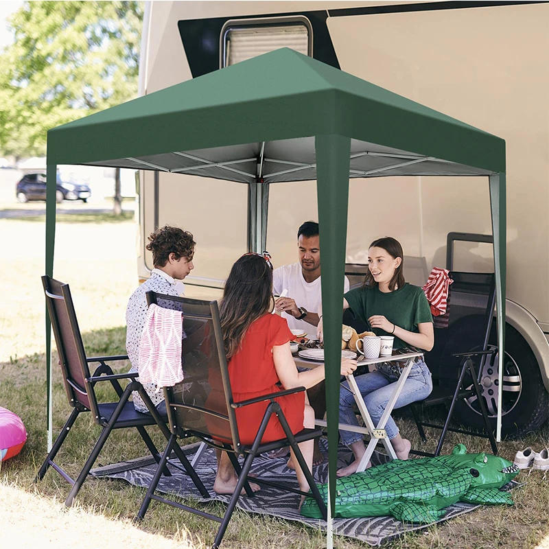 Waterproof Garden Easy Open Folding 6x3 Heavy Duty Pop up Gazebo with ...