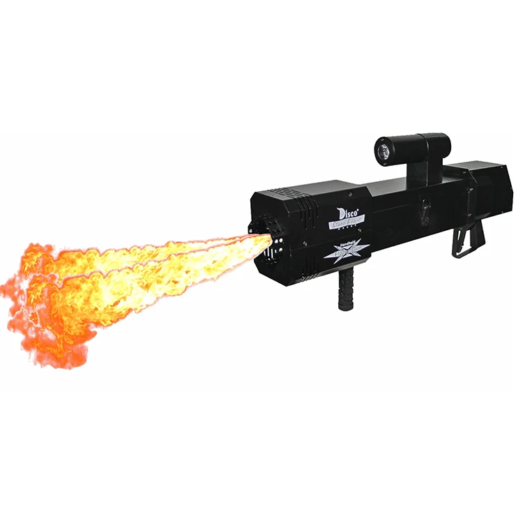 Portable DJ Club Stage Show Flame Thrower Projectors Effect Gun