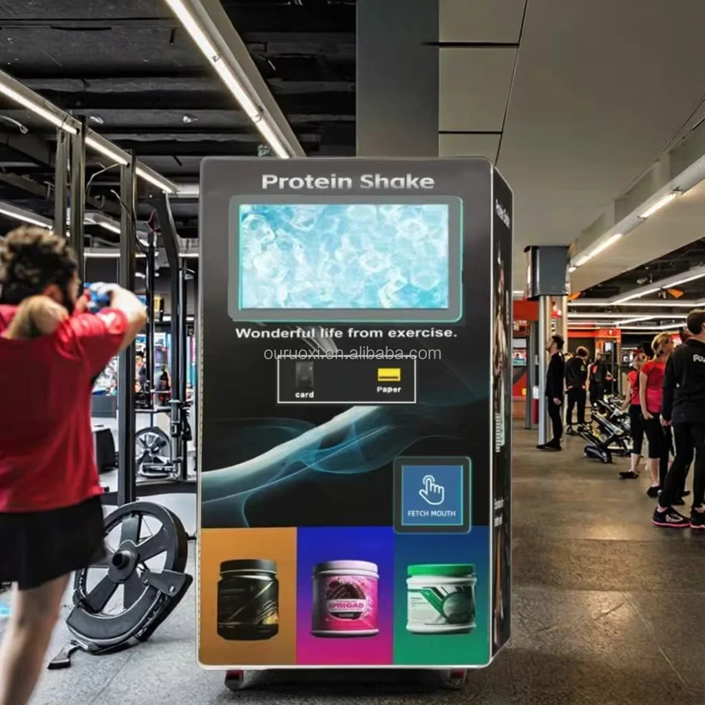 Protein Vending Machines - Convenient Fitness Solutions