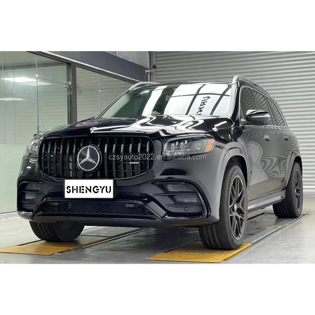 Body Kit Include Front Bumper Assembly Rear Lip Exhaust For Mercedes Benz Gls X167 20-23 Change ...