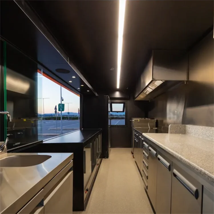 Belyoo BBQ Concession Trailer - Fully Equipped Mobile Shop