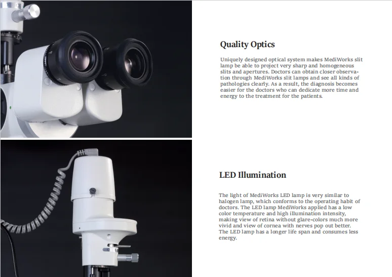 Mslsl29 5 Step Slit Lamp Slit Lamp Microscope Slit Lamp Ophthalmology ...