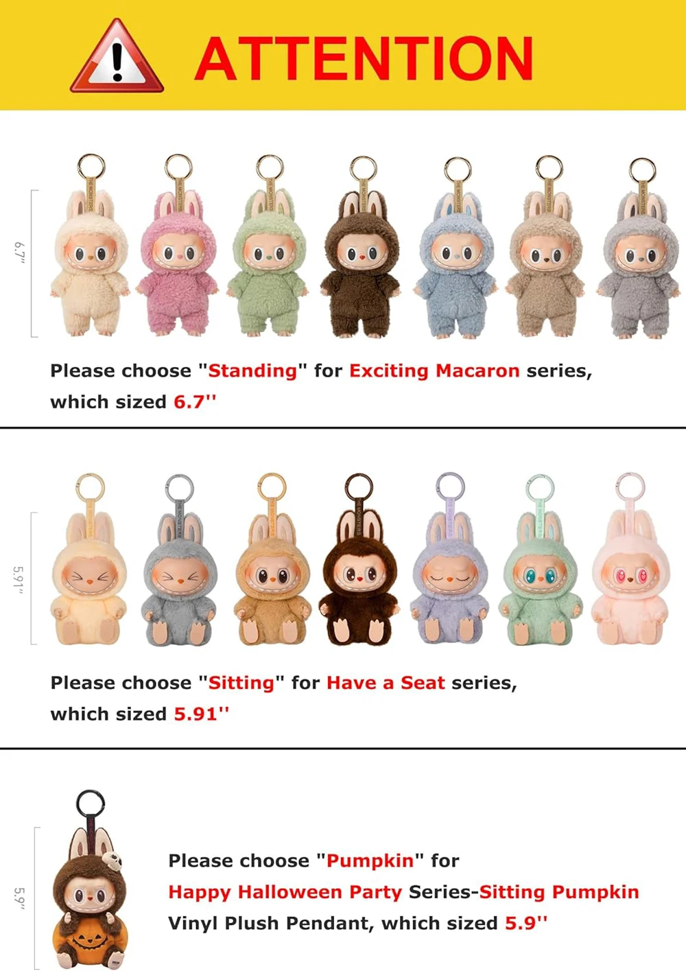 Pop Mart Labubu Case - Shockproof Protection for Plush