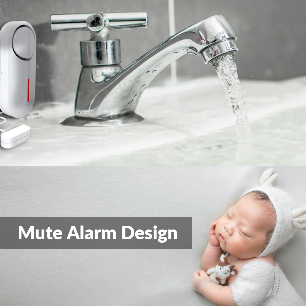 Water Leakage Detector Water Leak Sensor Detector Flood Alert Overflow ...