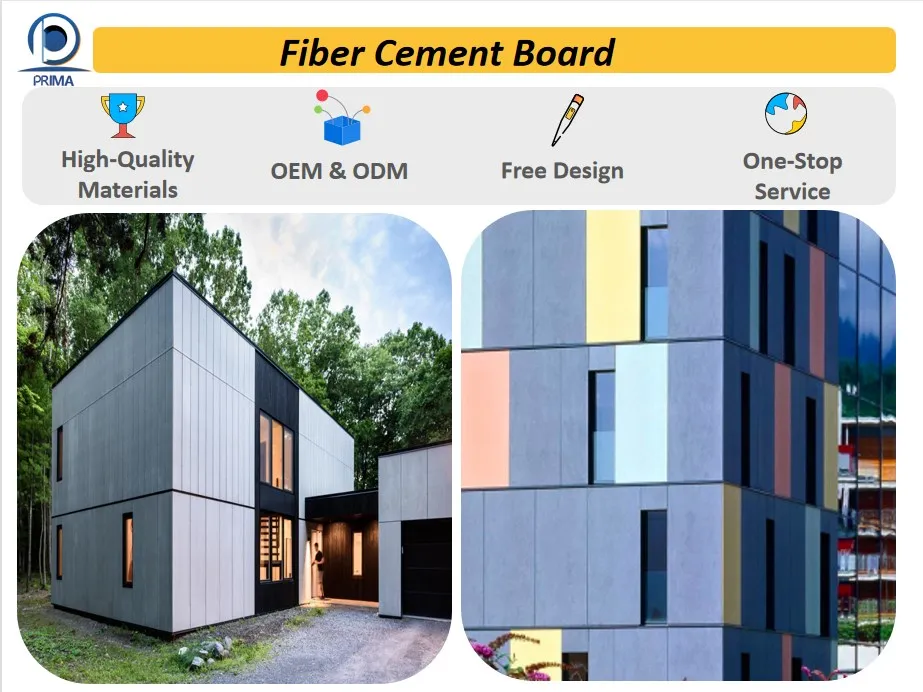Prima Fiber Cement Boards Siding Foam Board Inner And Outer Wall ...