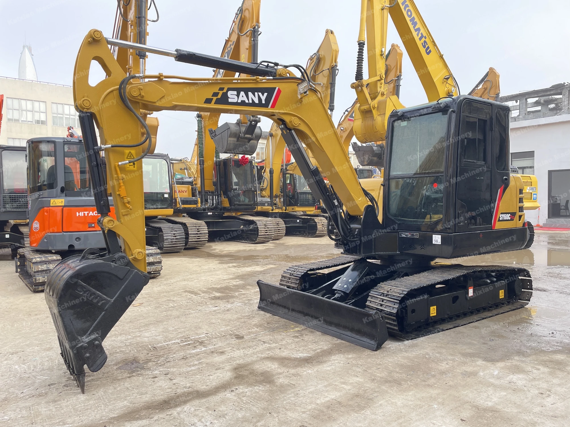 Sany 60c Pro Used 6ton Excavators - Buy Sany 60c Pro Mid-sized ...