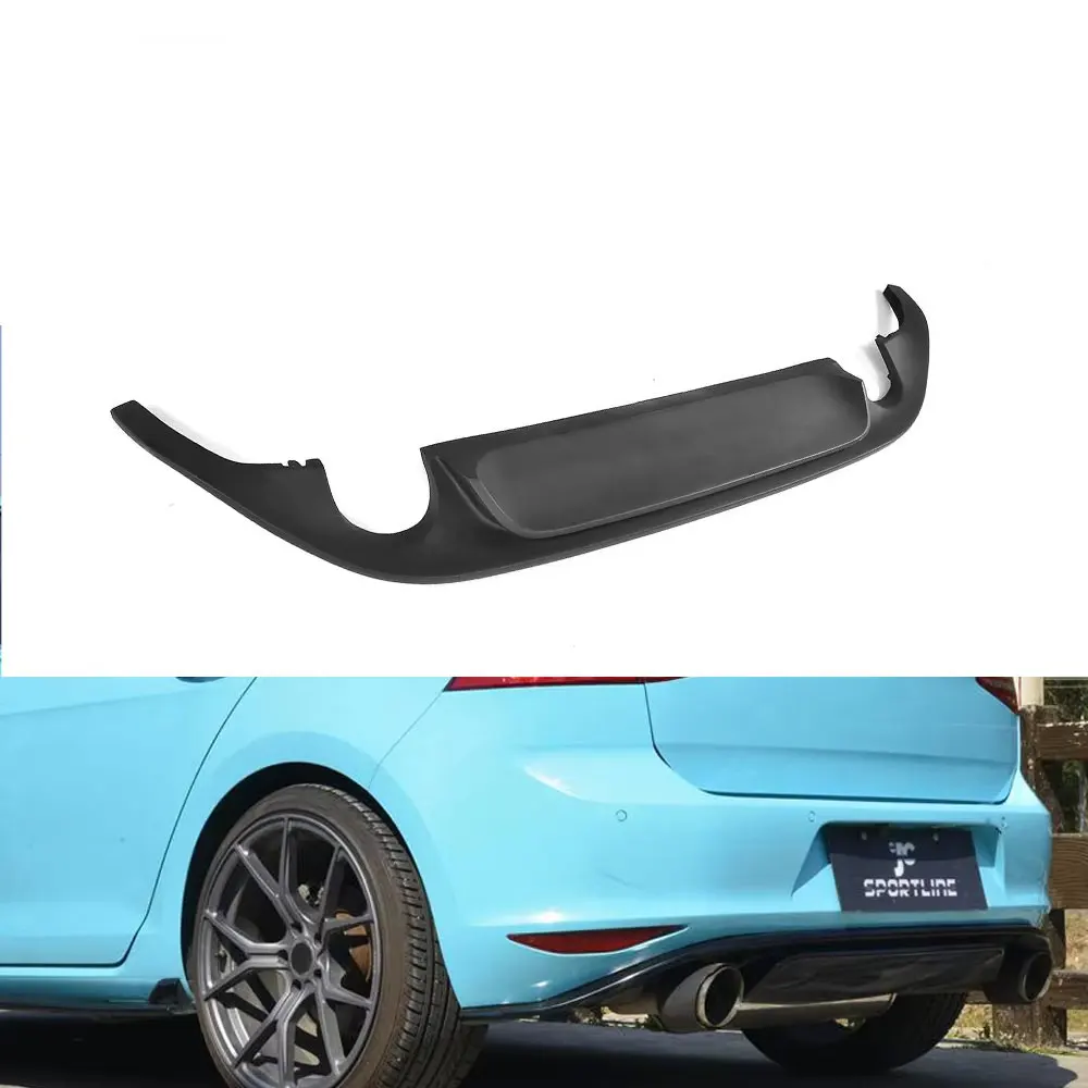 GOLF 7 Rear Diffuser for VW GOLF 7 MK7 GTI R Hatchback 14 17 GTI Clubsport Style Alibaba