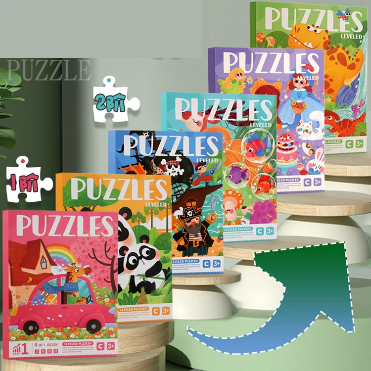 Educational Magnetic Book Puzzle Magnetic Leveled Puzzle Magnetic ...