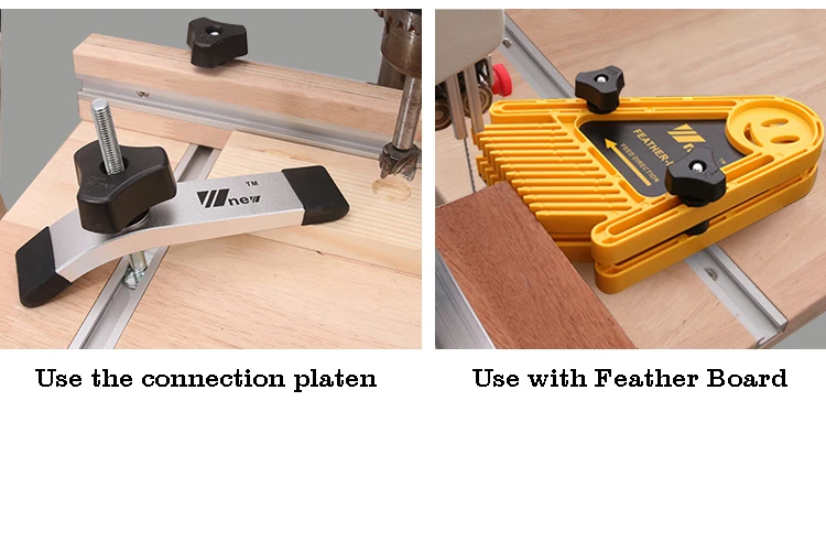 Woodworking T-slot Bevel Slide Rail Aluminum Alloy Fixture Milling ...