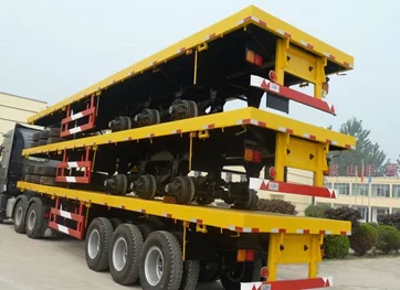 12 Meter Long Tipper Truck - 4 Axle Cargo Semi Trailer