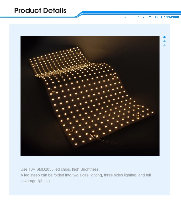 LED Light Sheet for Stone SMD2835 - 420LED 3000K-6500K