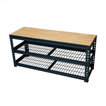 Light Duty Galvanized Boltless Rivet Shelving Rack Metal Shelves Metal ...