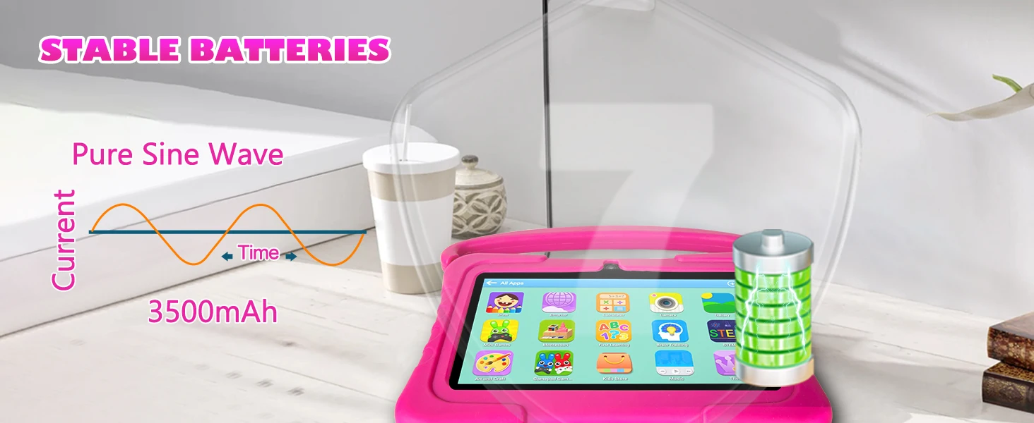 7 Inch Tablet Para Ninos Kids Tablet Android Ram 2gb Rom 32gb 3500mah ...