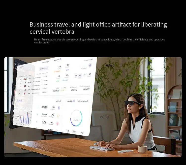 Xreal Air2 Ultra Smart AR Glasses - 6dof System & Game Productivity