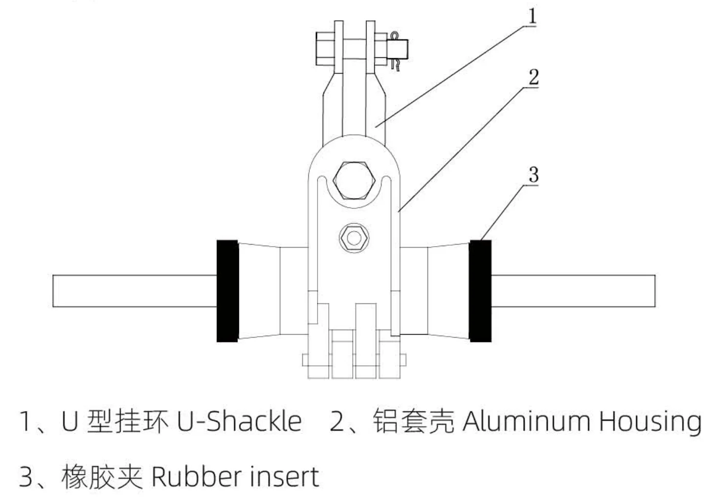 ADSS Short Span Tangent Suspension Clamp - SDGI Power Accessories
