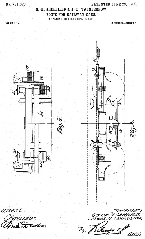 High Quality Scheffel Bogie Bolster Self Steering Bogie For Railway ...