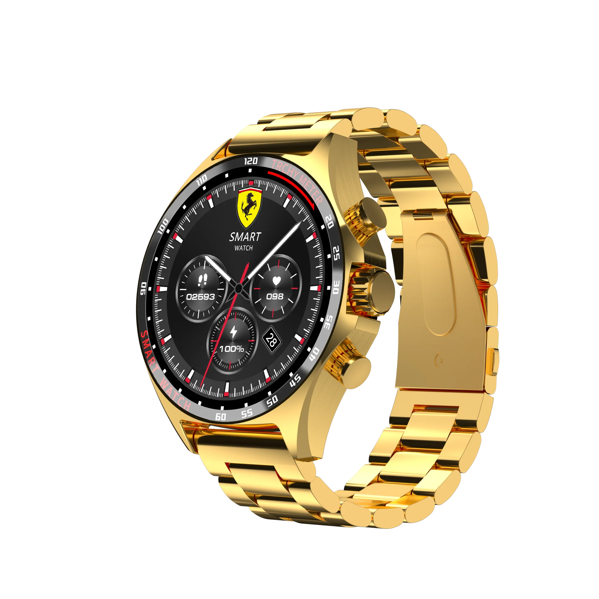 SK27 Smartwatch 1.58 HD Round Screen Sports Fitness Tracker Waterproof ...