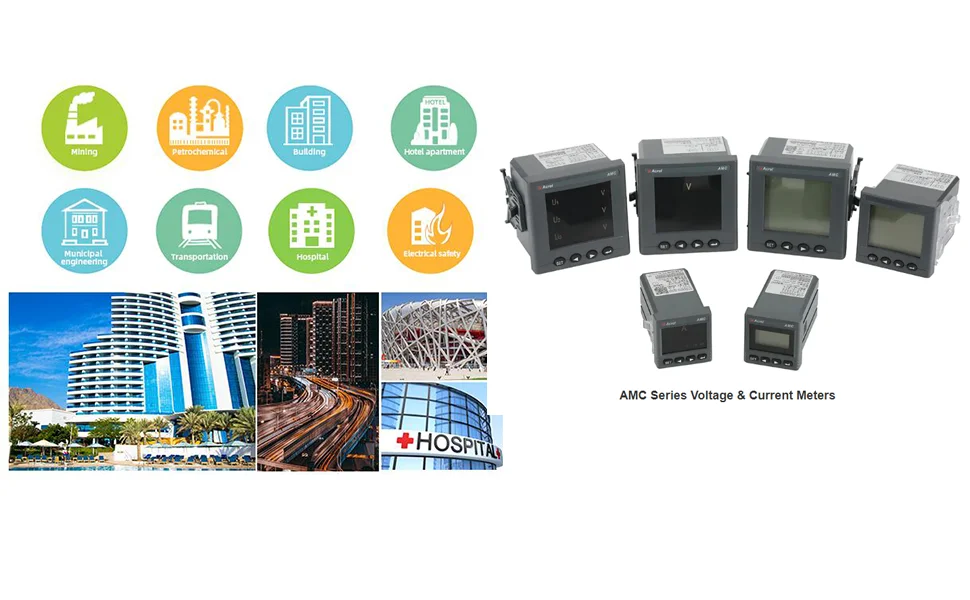 ACREL AMC72-AI Single Phase AC Ammeter for Power Monitoring