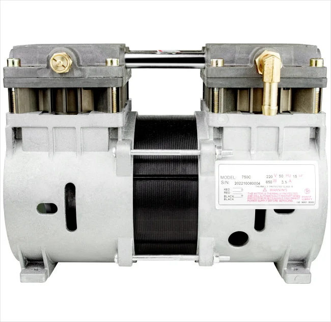 10L Oil-Free Piston Compressor BW750C - High Flow Air Compressor