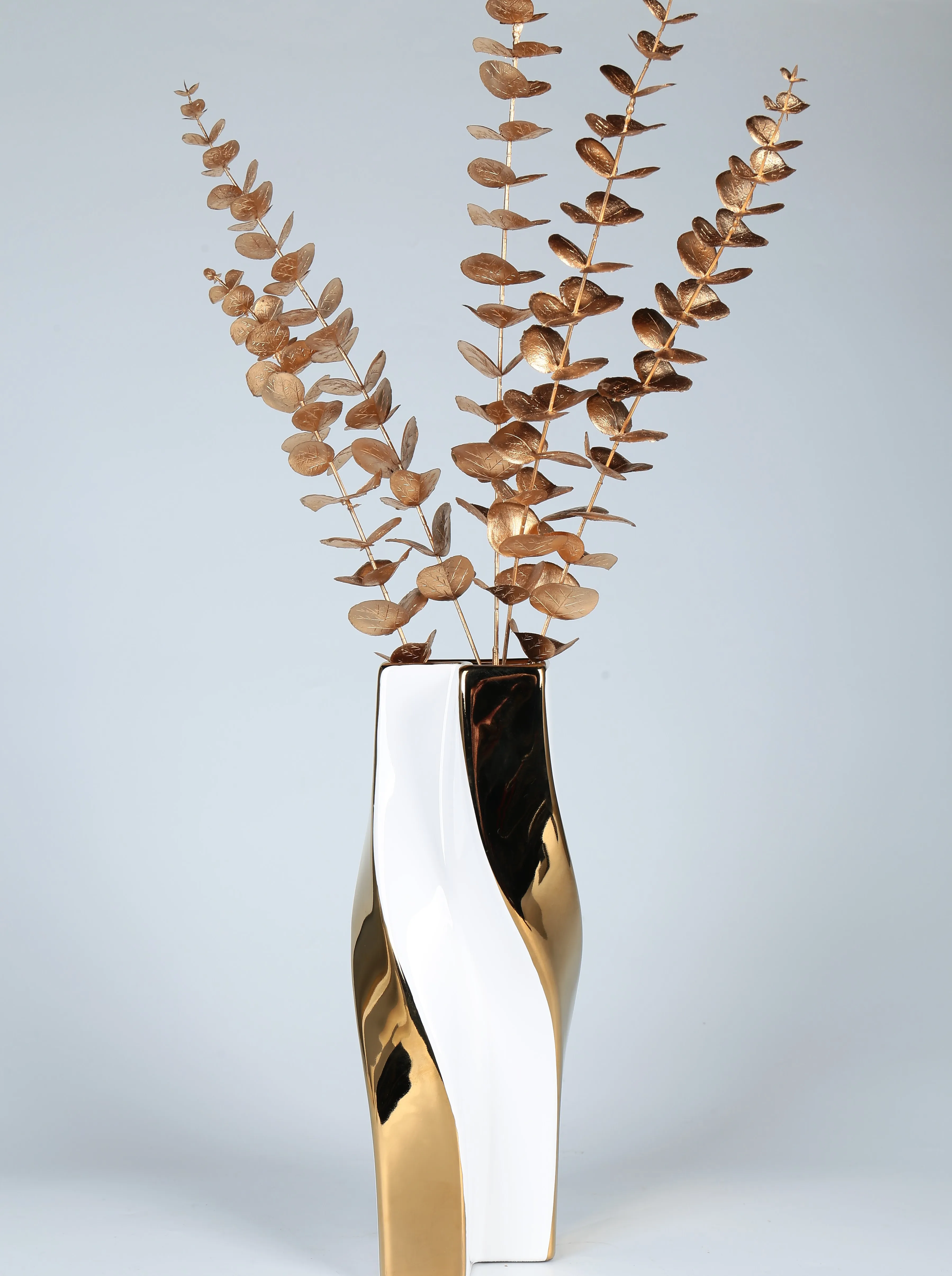 Luxury Decor Gold Geometry Modern Flower Vase For Home Decor - Buy ...