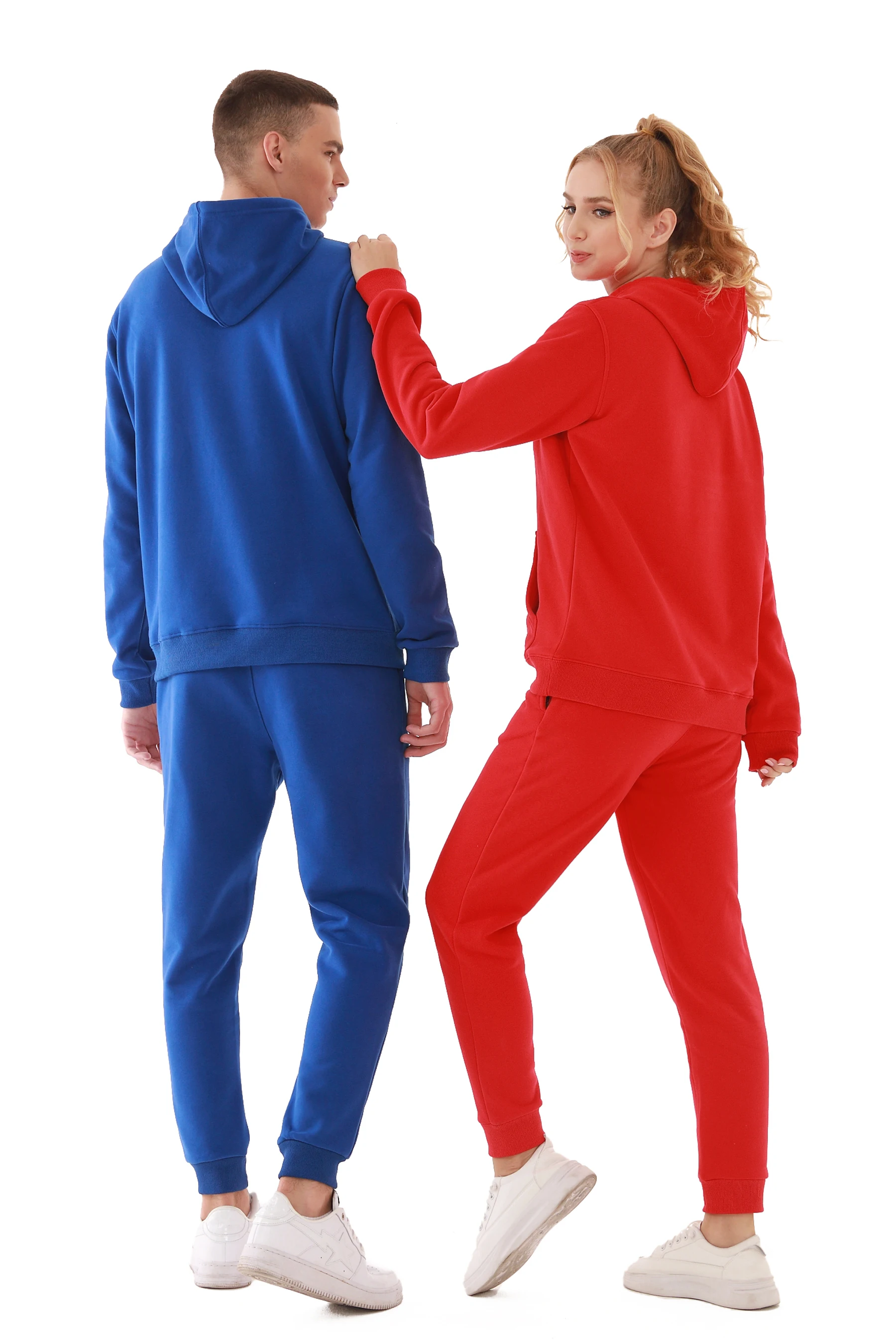 Custom Logo Bulk Wholesale Unisex Jogger Sportswear Sets