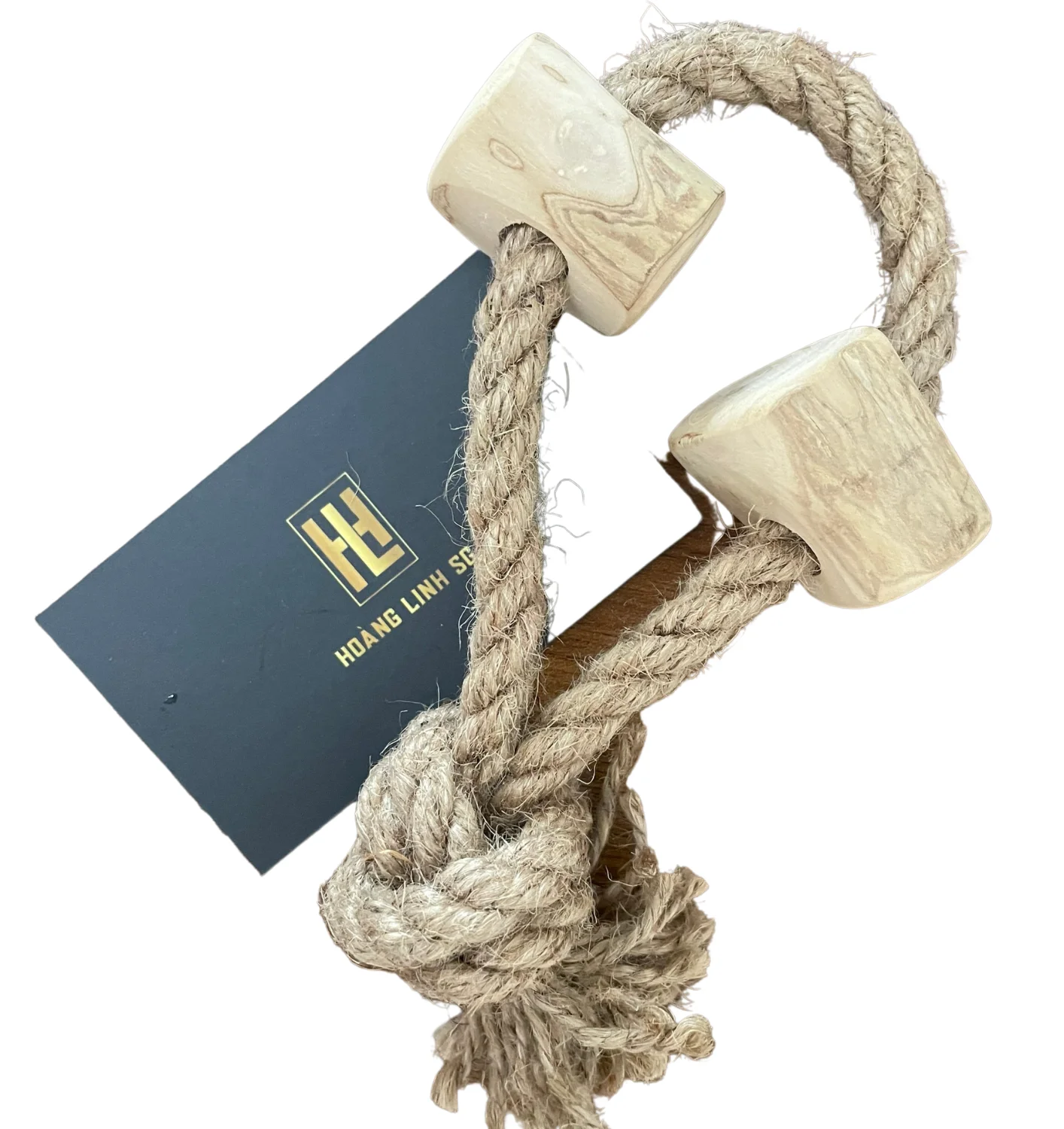Sustainable Primary Natural Hemp Interactive Chew Tug Dog Rope Toy Set ...