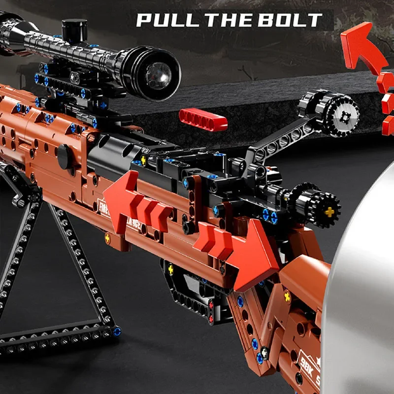 98k Sniper Rifle Game Gun Model Military Ww2 City Pubg Weapons Can ...