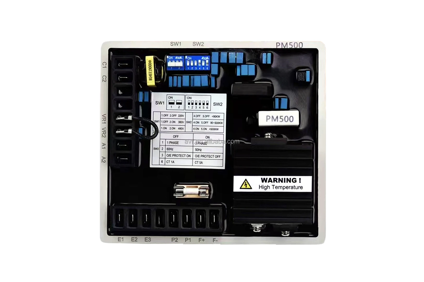 Generador de maratón, regulador de voltaje automático, AVR, PM500 ...