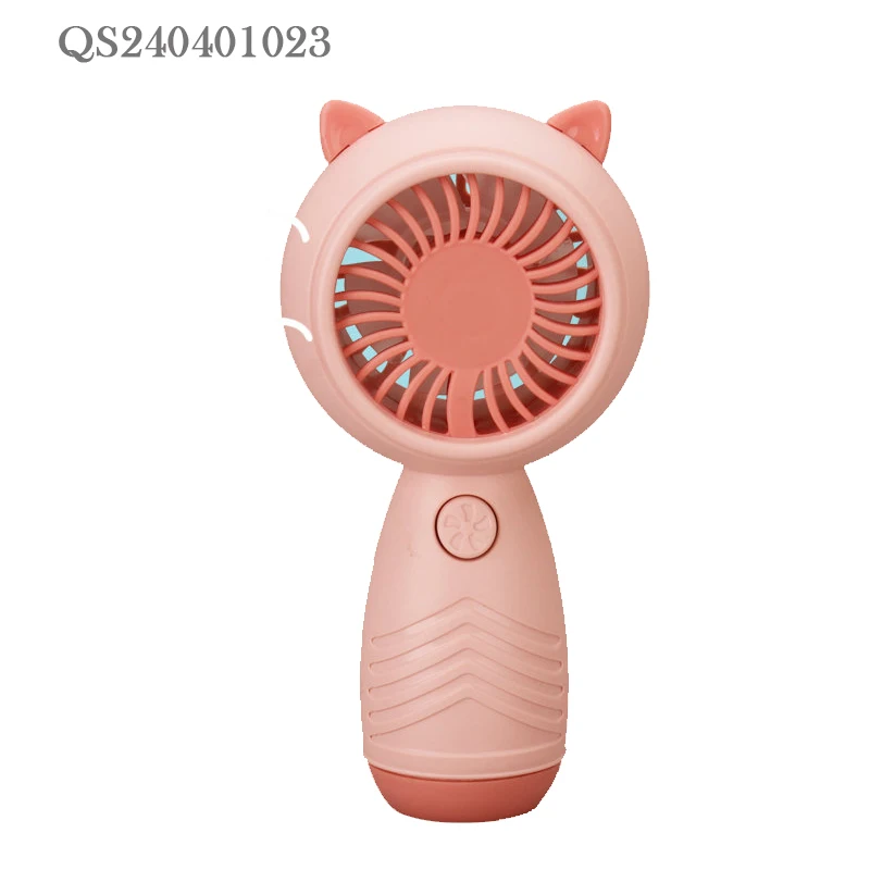 Qs Promotional Gift Mini Cartoon Animal Fans Multi Colors Plastic ...