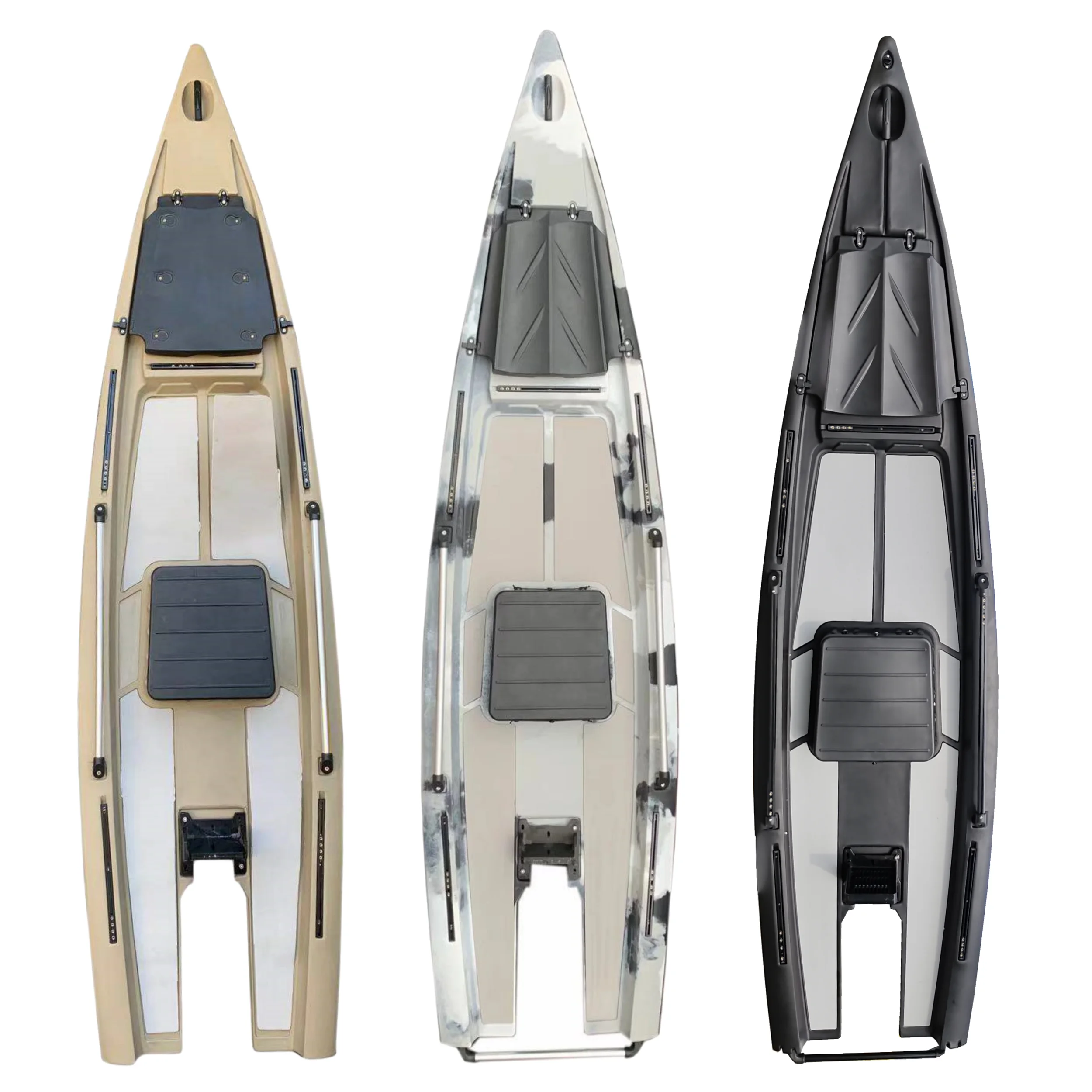 Professional Pro Angler 13ft Plastic Lldpe Kayak Jet Electric Engine ...