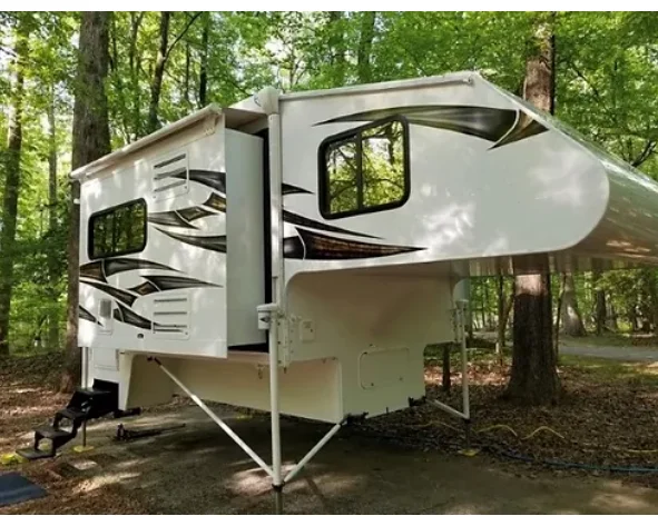 Customized Aluminum Alu Frame Slide In On Pop-up Camper 4x4 Pickup ...