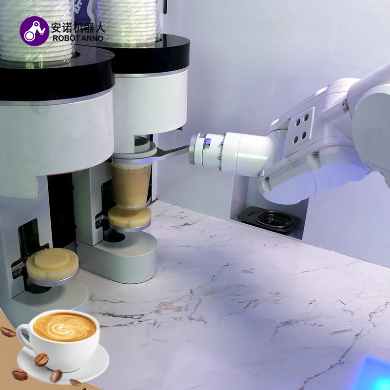 Alibaba.com: 2025 6-axis robotic coffee barista, ice coffee & tea maker ...