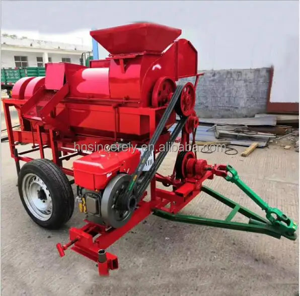 Multifunctional Large Scale Maize Sheller Corn Soybean Sorghum Thresher ...