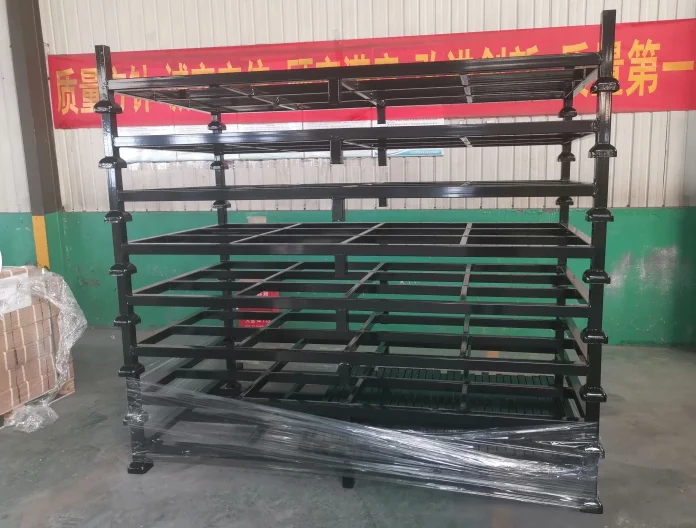 Steel Pallet Stackable Collapsible Steel Stillage Removeable With ...